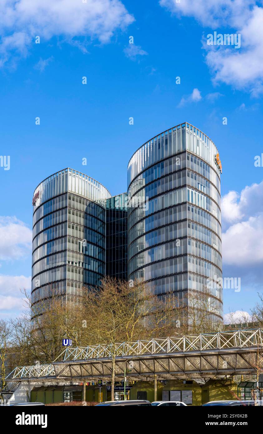 E.ON Hauptsitz, Konzernzentrale in Essen-Rüttenscheid, NRW, Deutschland E.ON Konzernzentrale ...