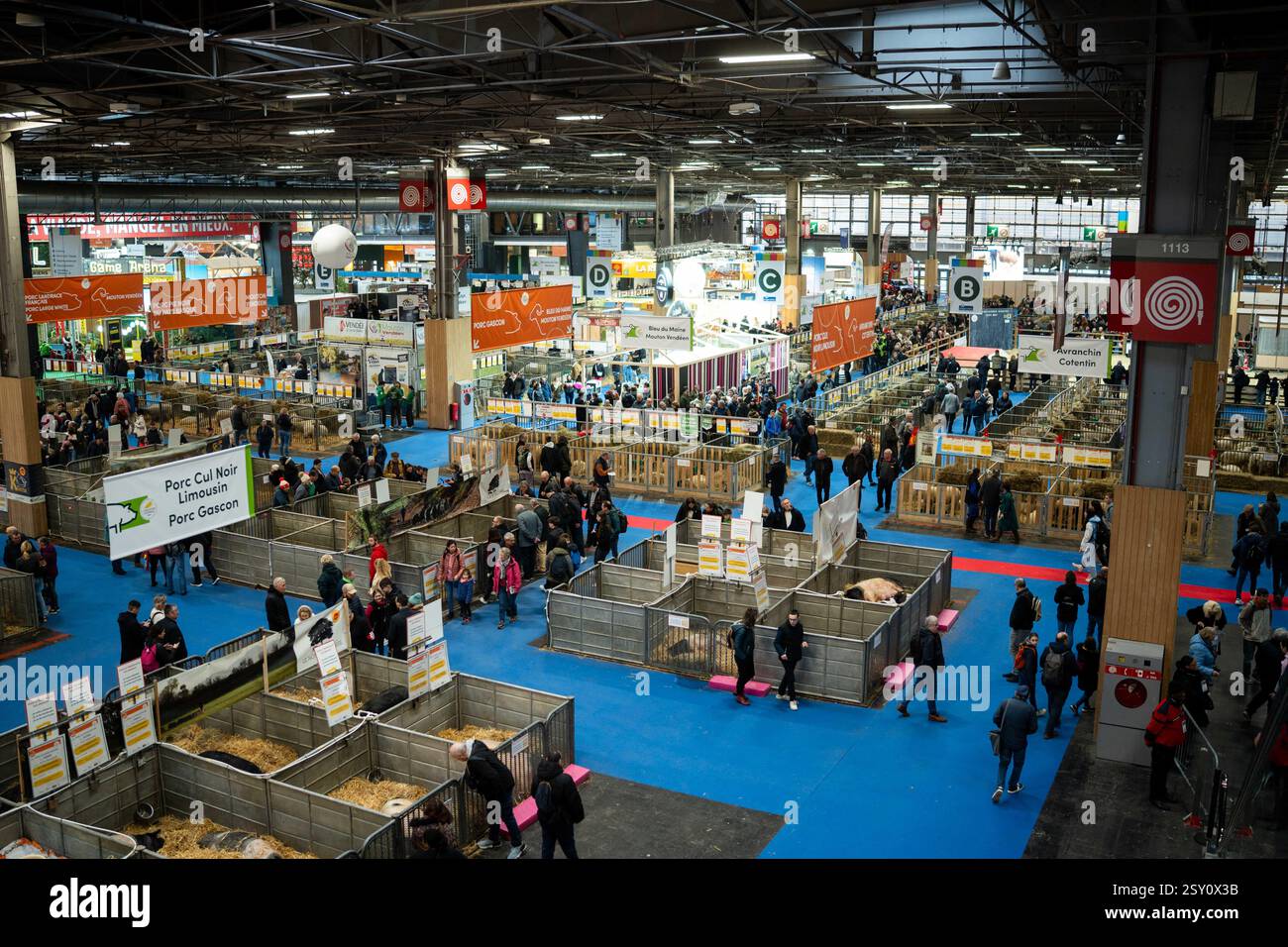 General view during the 2025 Paris International Agricultural Show ...