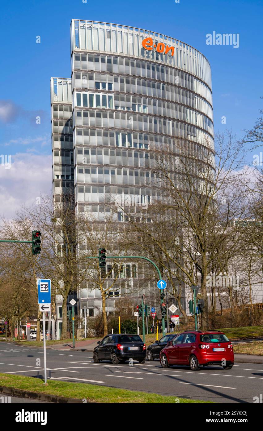 E.ON Hauptsitz, Konzernzentrale in Essen-Rüttenscheid, NRW, Deutschland ...