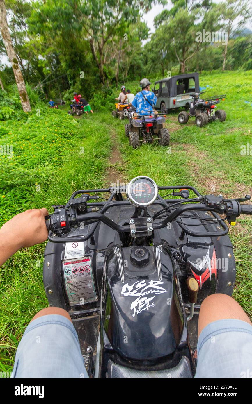 Atvs riding on green hi-res stock photography and images - Alamy