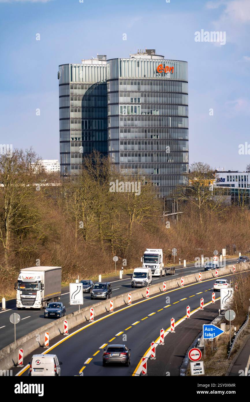 E.ON Hauptsitz, Konzernzentrale in Essen-Rüttenscheid, NRW, Deutschland E.ON Konzernzentrale ...