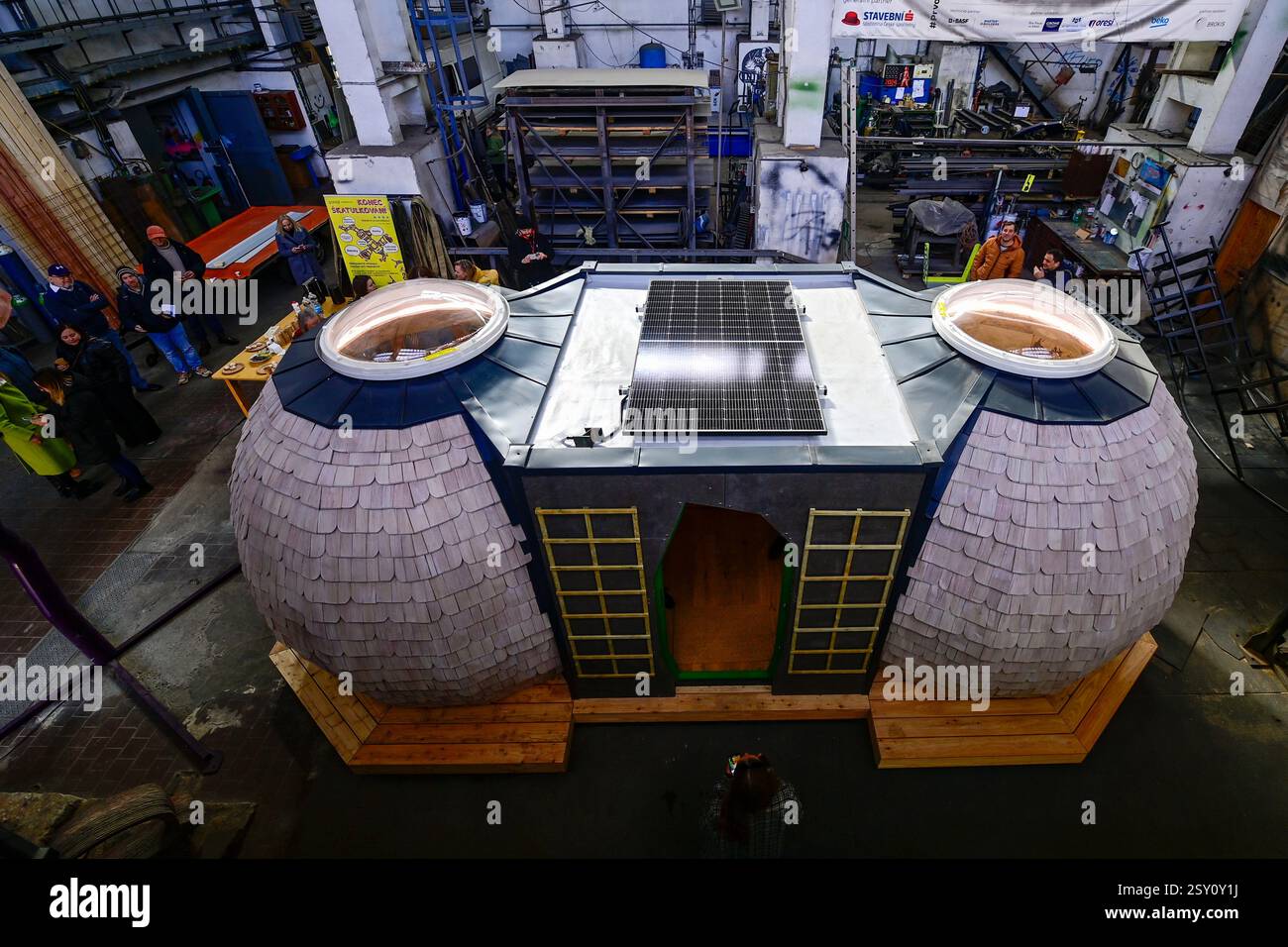Budweis, Czech Republic. 26th Feb, 2025. Presentation of the first ...