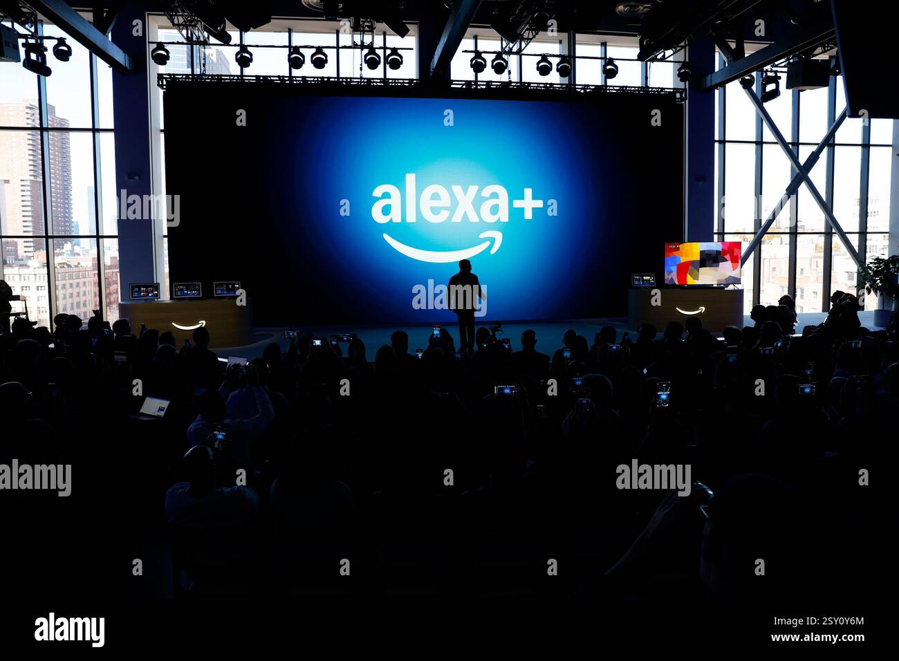 Panos Panay from devices and services at Amazon speaks during an Amazon Devices launch where ...