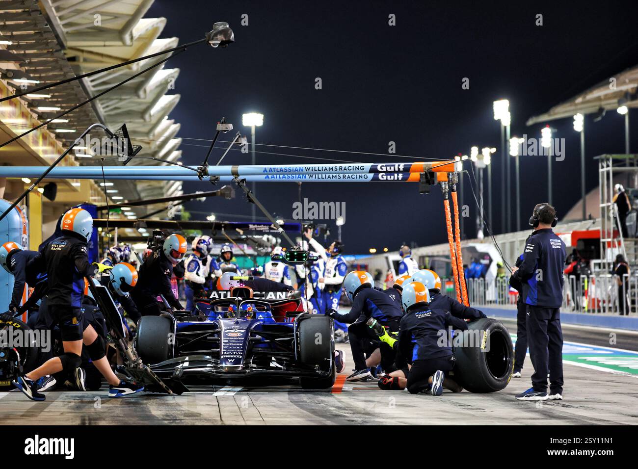 Sakhir, Bahrain. 26th Feb, 2025. Carlos Sainz (ESP) Atlassian Williams ...