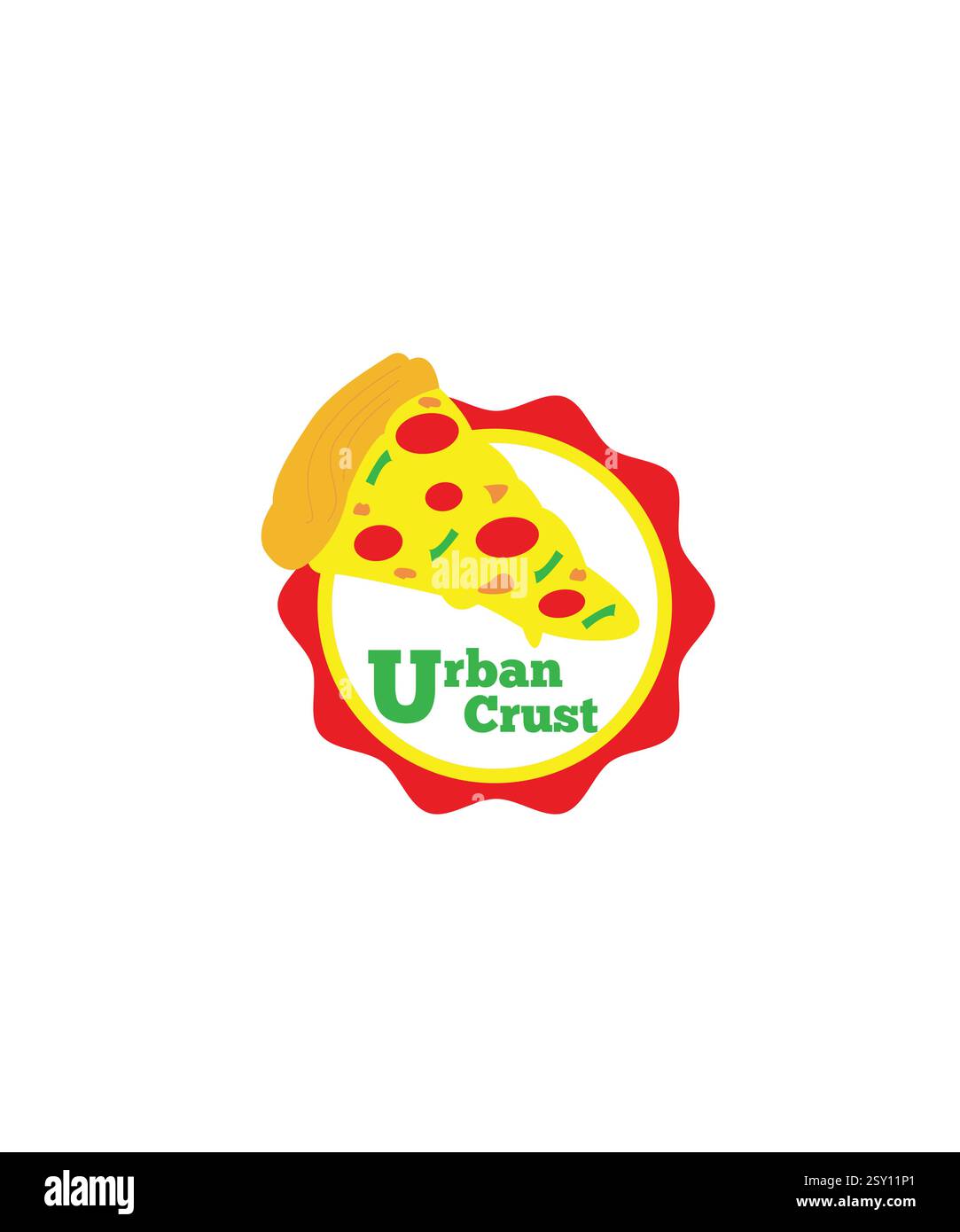Emblem Pizza Logo Pizza Logo Design Template Stock Vector Image Art