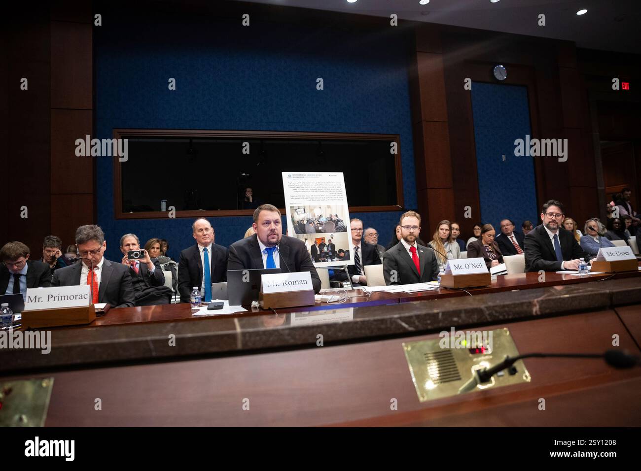 From left, former USAID official Max Primorac, Middle East Forum ...