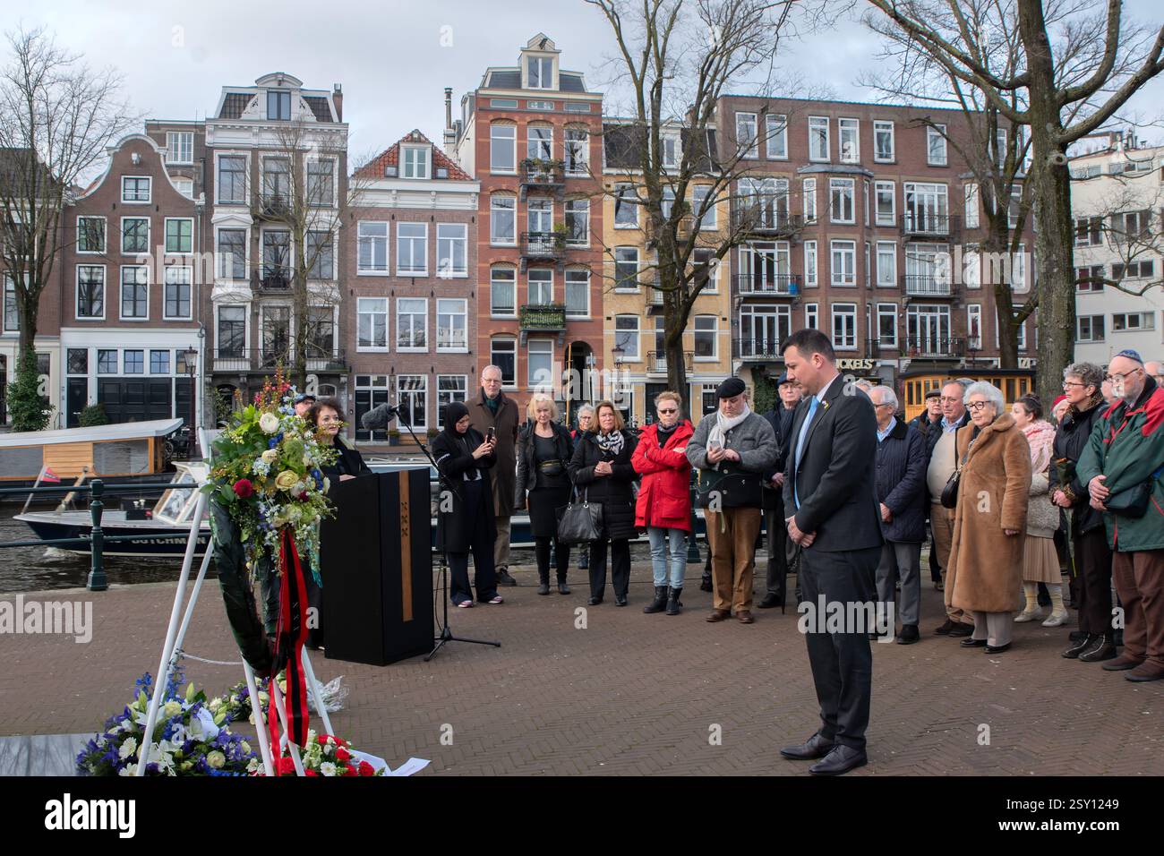 Commemoration Day Of Jewish Resistance World War At Amsterdam The ...