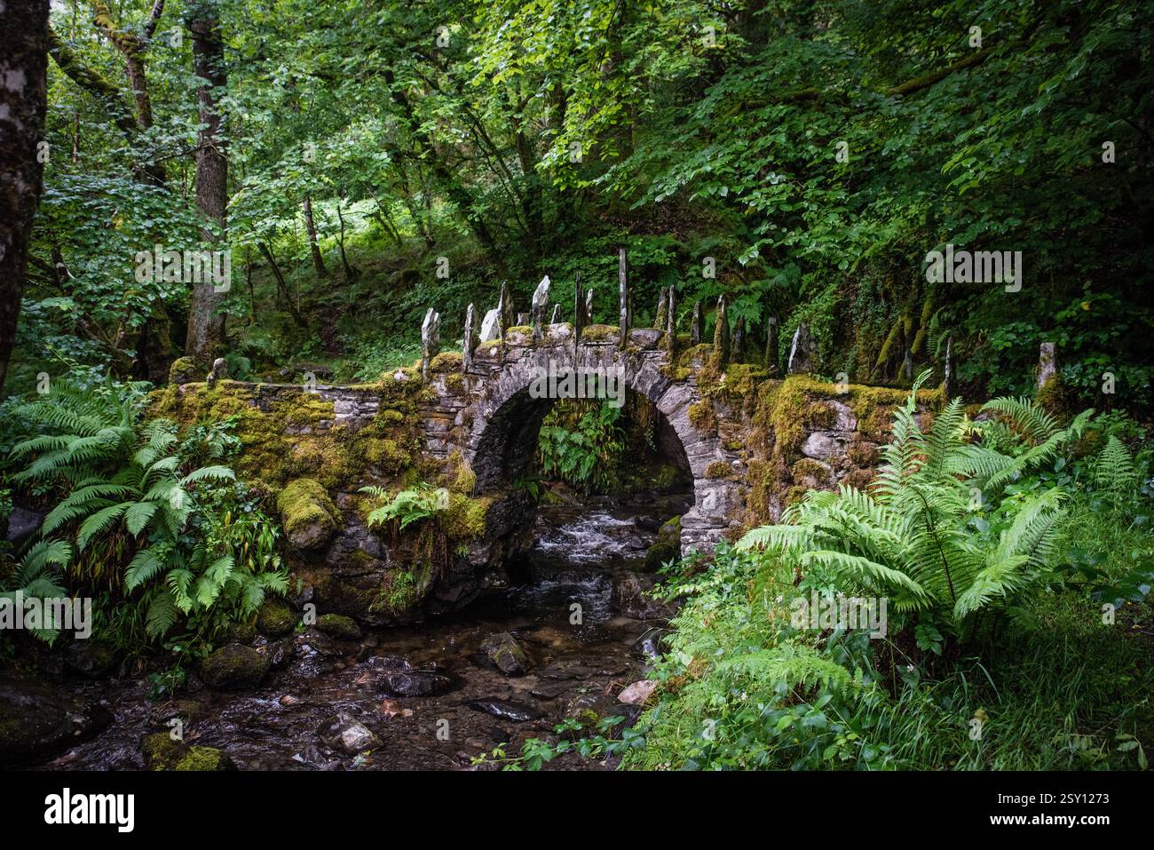 Fairy Bridge of Glen Creran, Appin, Scotland Stock Photo - Alamy