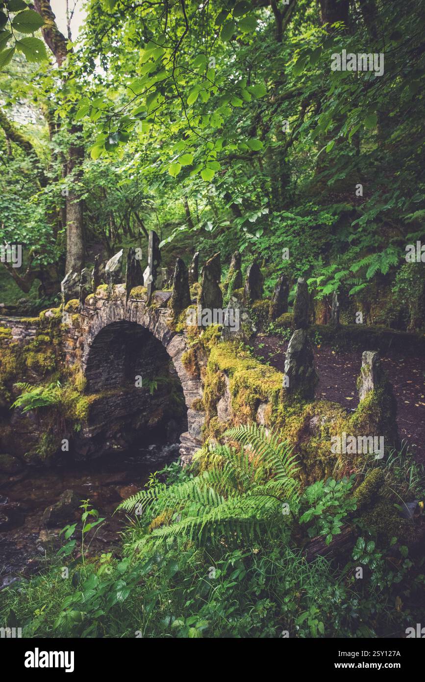 Fairy Bridge of Glen Creran, Appin, Scotland Stock Photo - Alamy