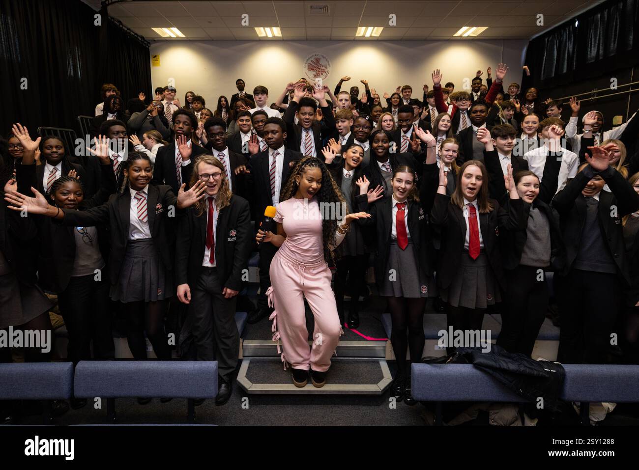 EDITORIAL USE ONLY Singer-songwriter and BRIT School alumni Young ...