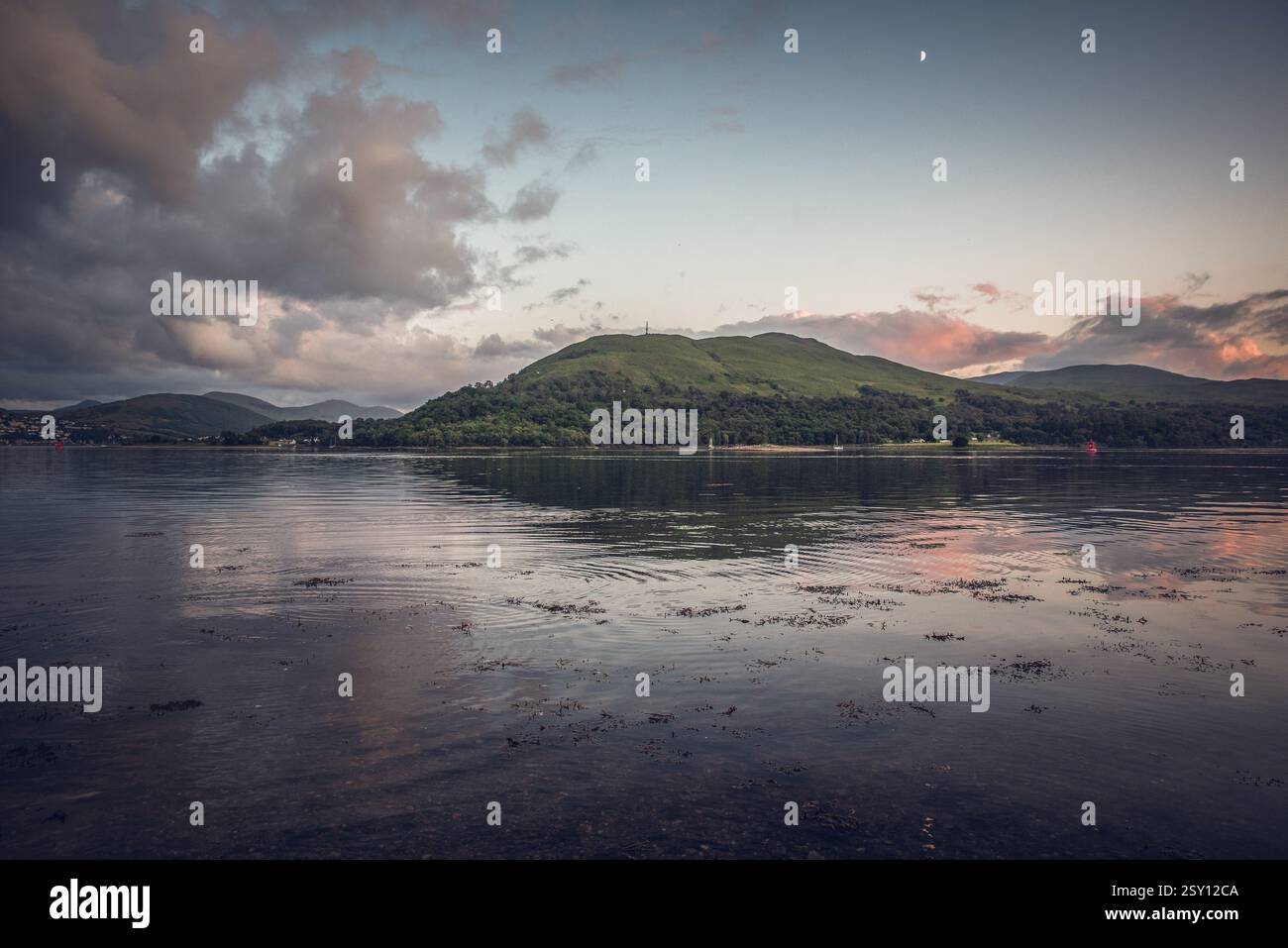 Caledonian canal, Ben Nevis, Corpach, Fort William, Scotland Stock ...