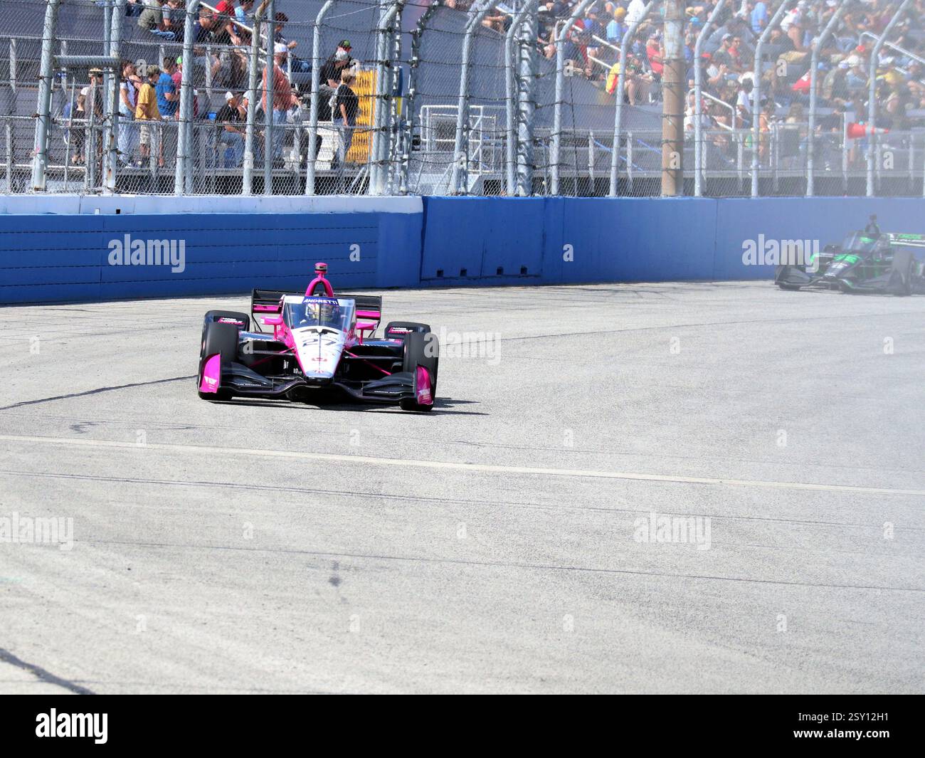 Milwaukee Wisconsin - September 1, 2024: Kyle Kirkwood INDYCAR Hy-Vee ...