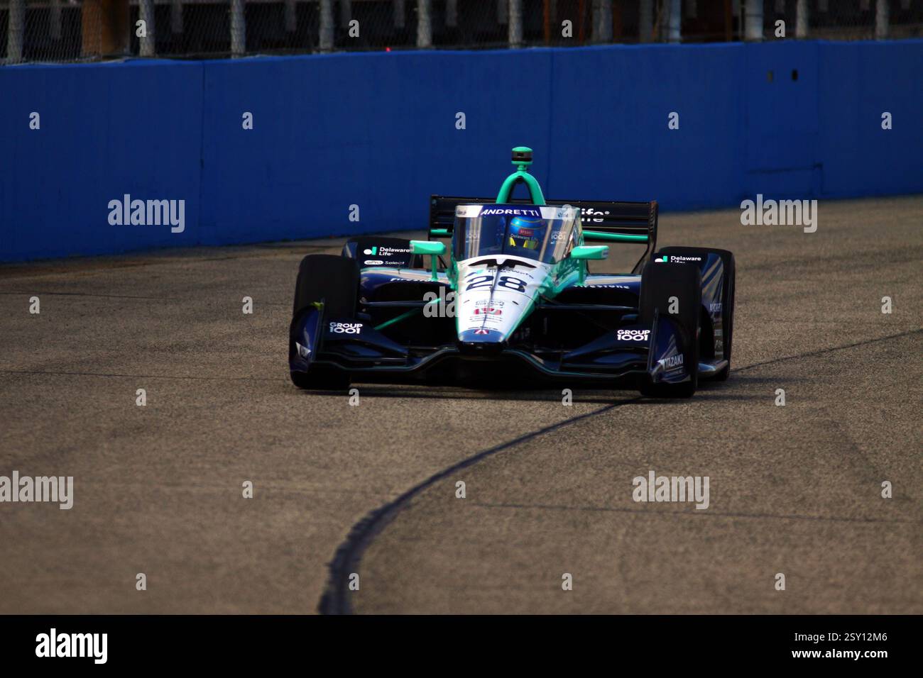 Milwaukee Wisconsin - September 1, 2024: Marcus Ericsson INDYCAR Hy-Vee ...