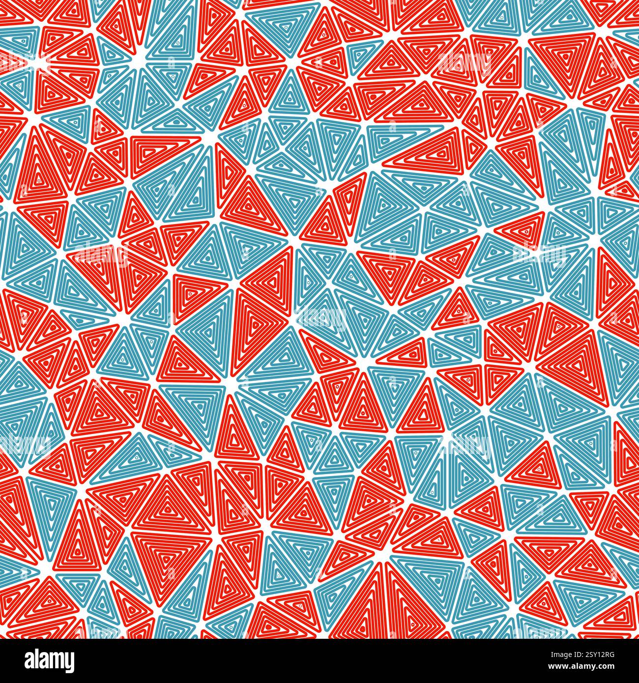Abstract Background With Mosaic Triangle Shapes Multiple Repeated Inner Triangles Compact