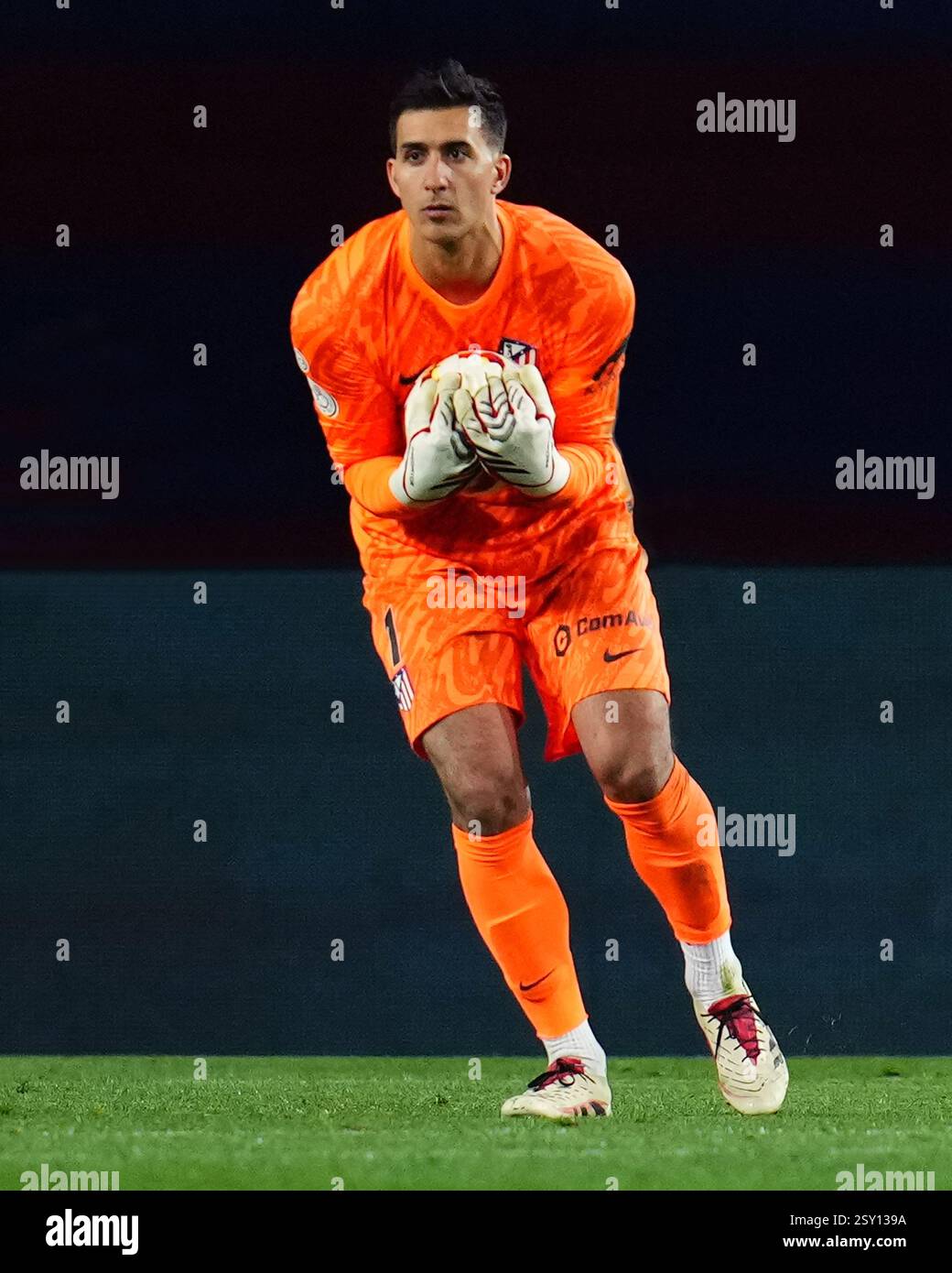 Barcelona, Spain. 26th Feb, 2025. Juan Musso of Atletico de Madrid ...