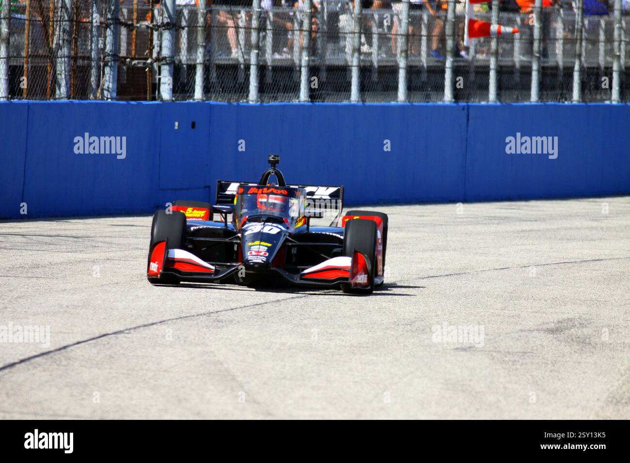 Milwaukee Wisconsin - September 1, 2024: Pietro Fittipaldi INDYCAR Hy ...