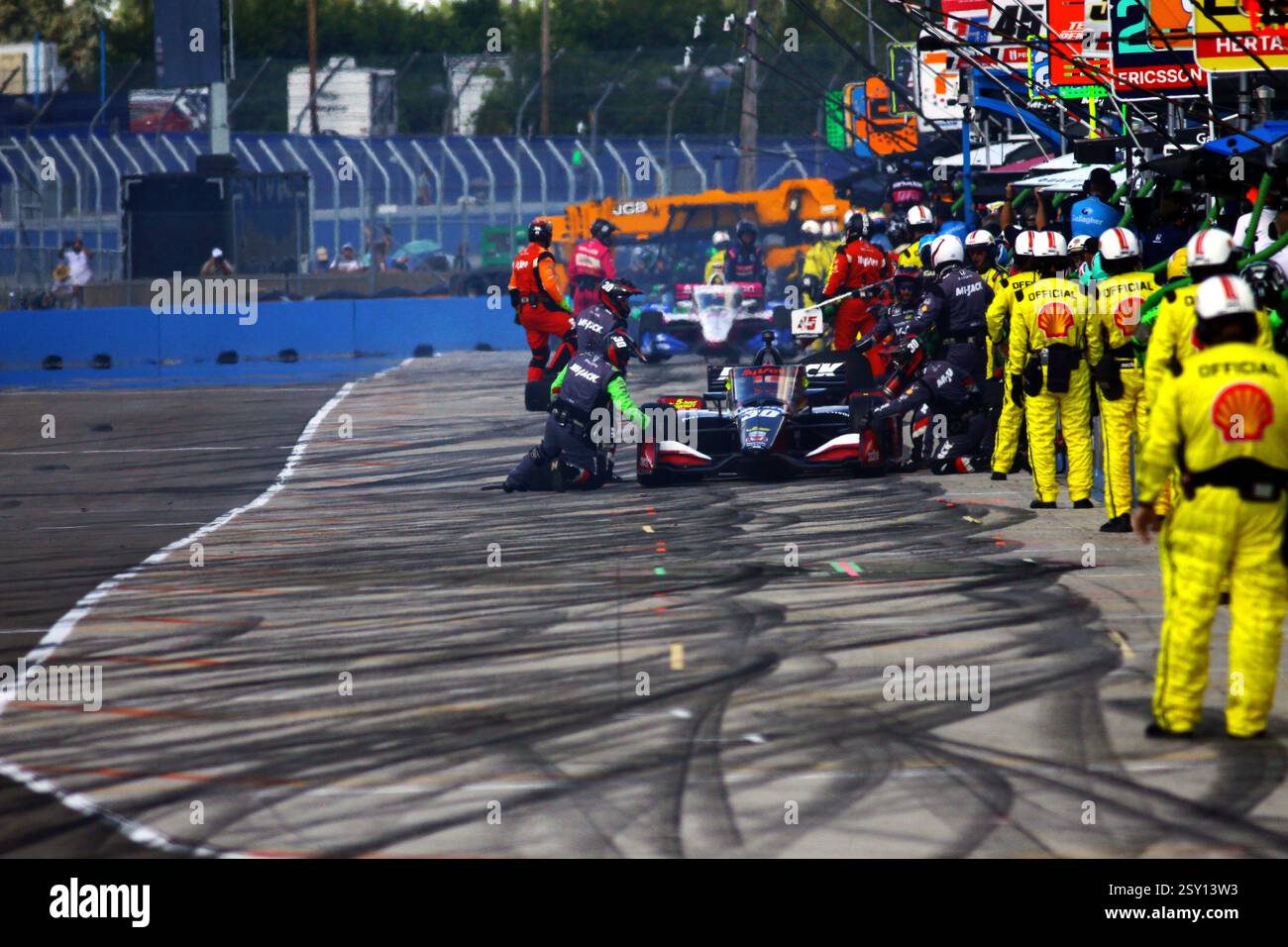 Milwaukee Wisconsin - September 1, 2024: Pietro Fittipaldi INDYCAR Hy ...
