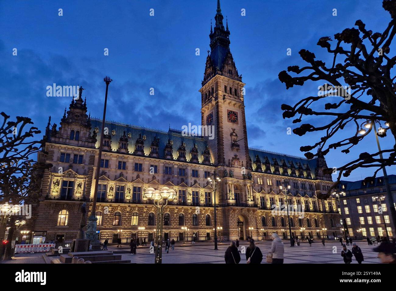 Hamburg Themenfoto: GER, Stadt, Hamburg, 25.02.2025 Das Hamburger ...