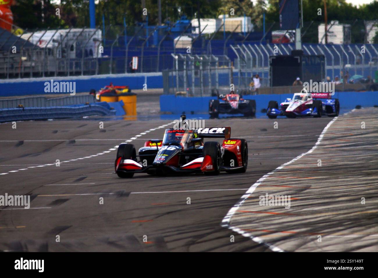 Milwaukee Wisconsin - September 1, 2024: Pietro Fittipaldi INDYCAR Hy ...