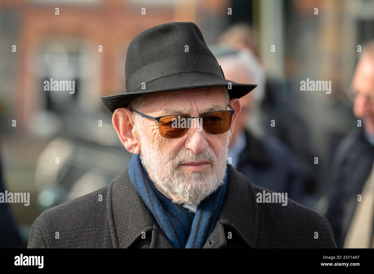 Rabbi Abraham Rosenberg At The Commemoration Day Of Jewish Resistance ...