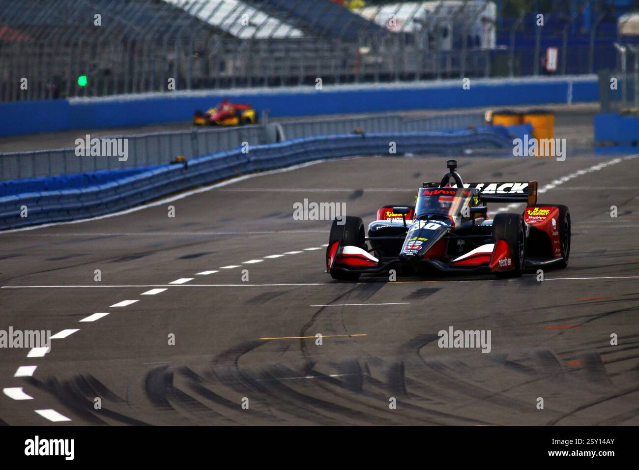 Milwaukee Wisconsin - September 1, 2024: Pietro Fittipaldi INDYCAR Hy ...