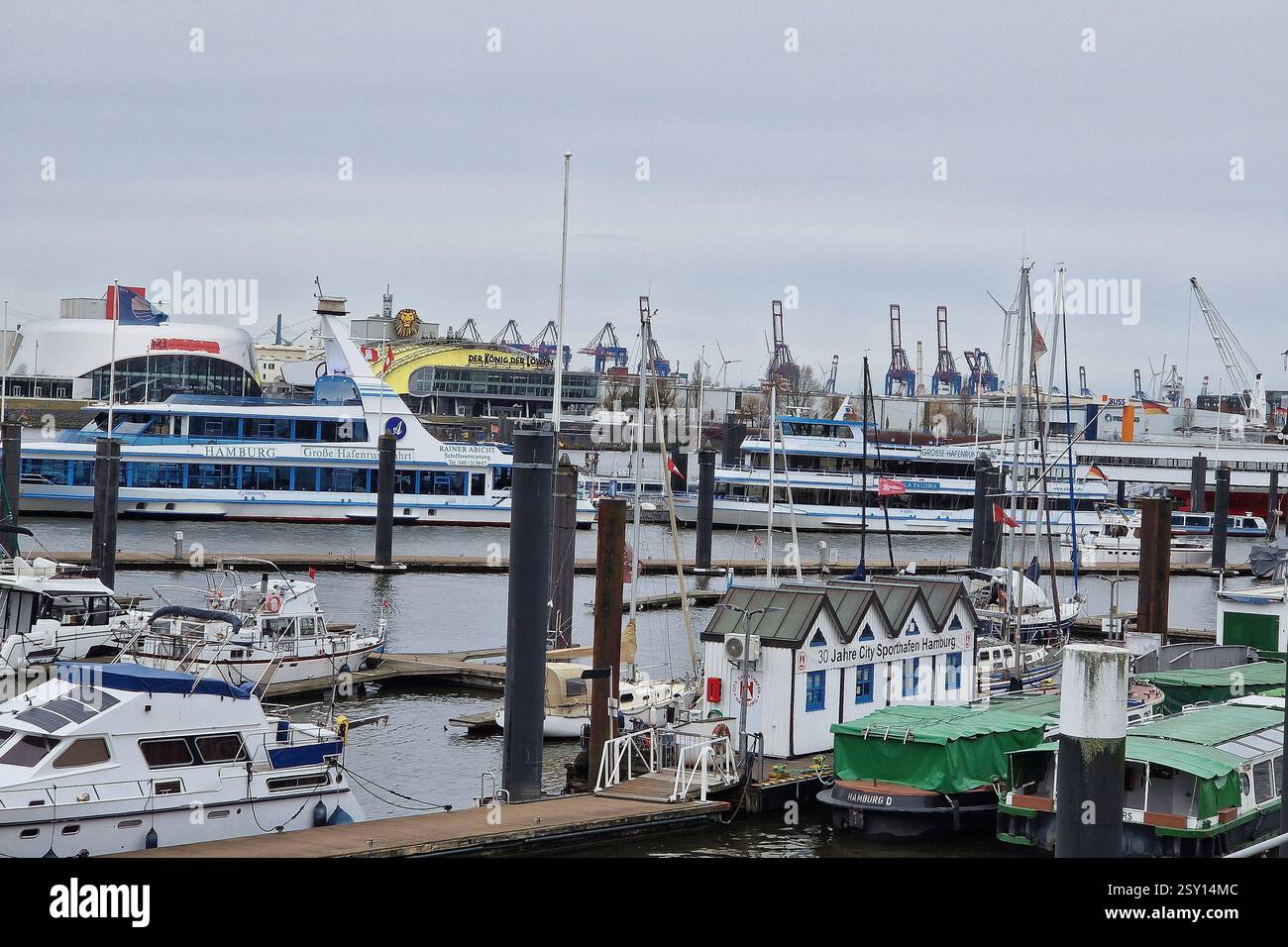 Hamburg Themenfoto: GER, Stadt, Hamburg, 26.02.2025 Reger ...