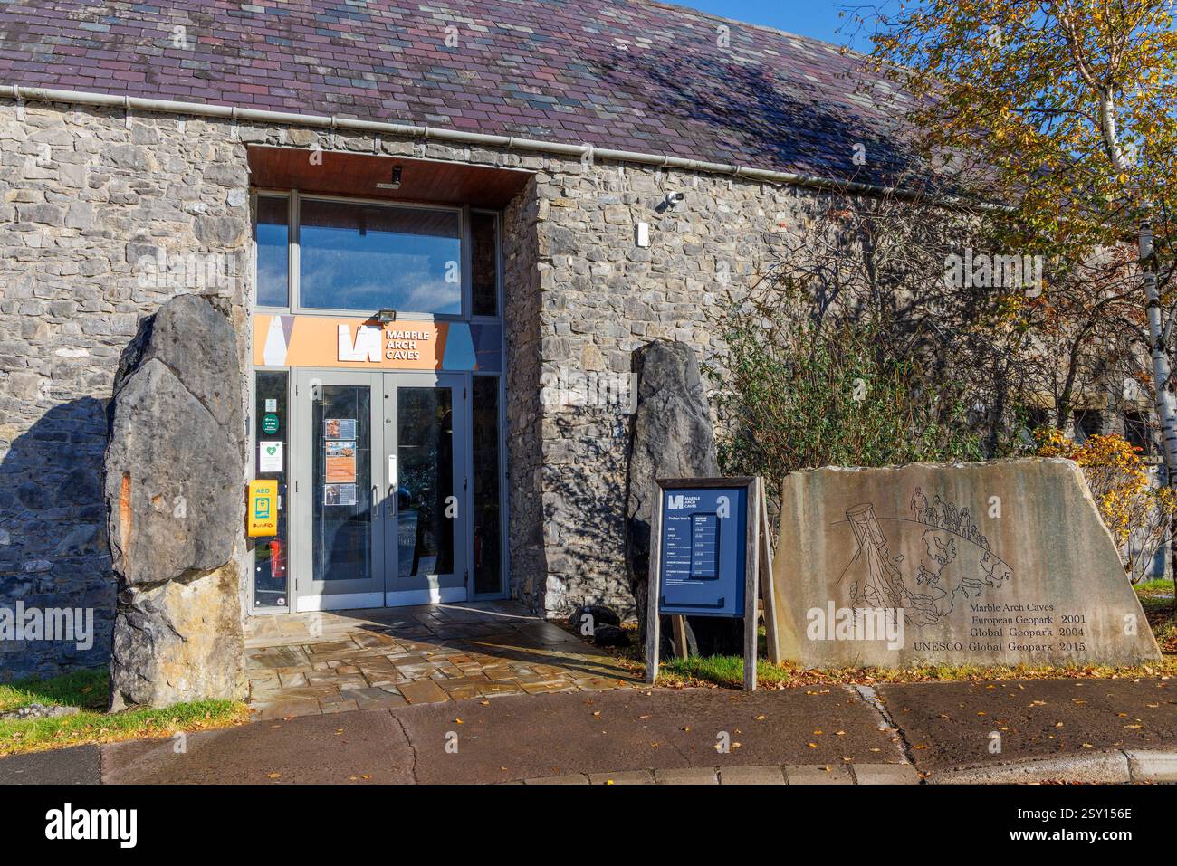 Entrance, Marble Arch Caves, Co. Fermanagh, Ireland Stock Photo - Alamy