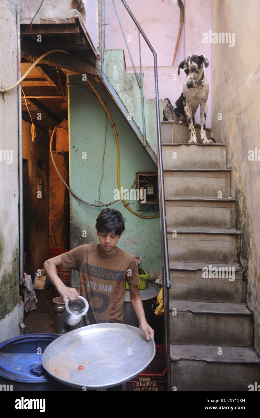 Dharavi Slum Mumbai Maharashtra India Asia Stock Photo - Alamy