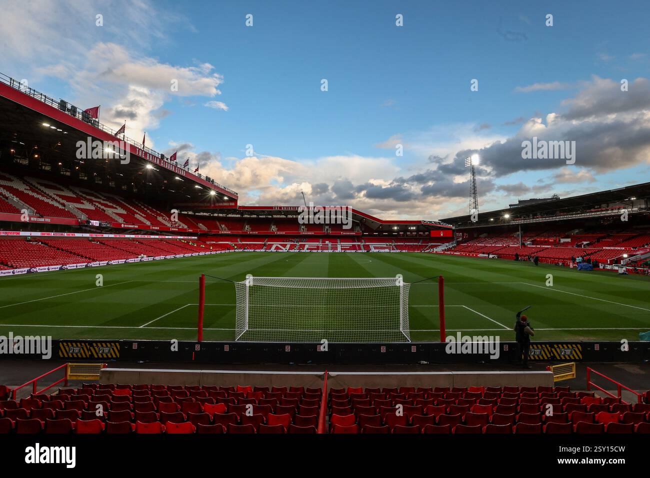 A general view of The World Famous City Ground during the Premier ...