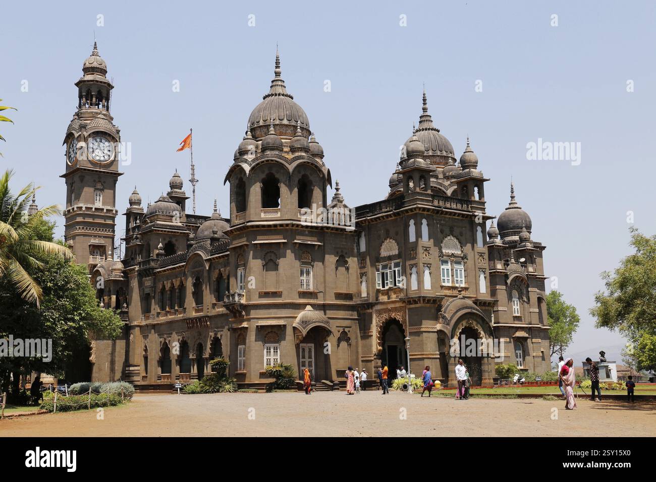 Shahu Maharaj palace museum, Kolhapur, Maharashtra, India, Asia Stock ...