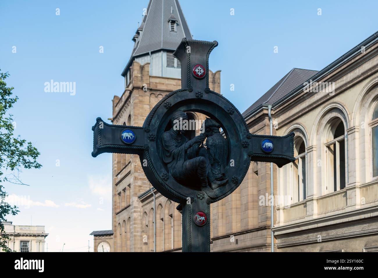 South Africa. Port Elizabeth Gqeberha, Prester John memorial, coptic ...