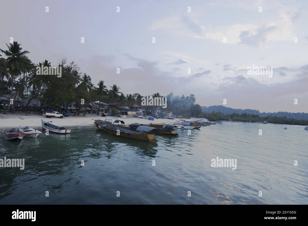Havelock jetty beach Andaman and nicobar Islands India Asia Stock Photo ...