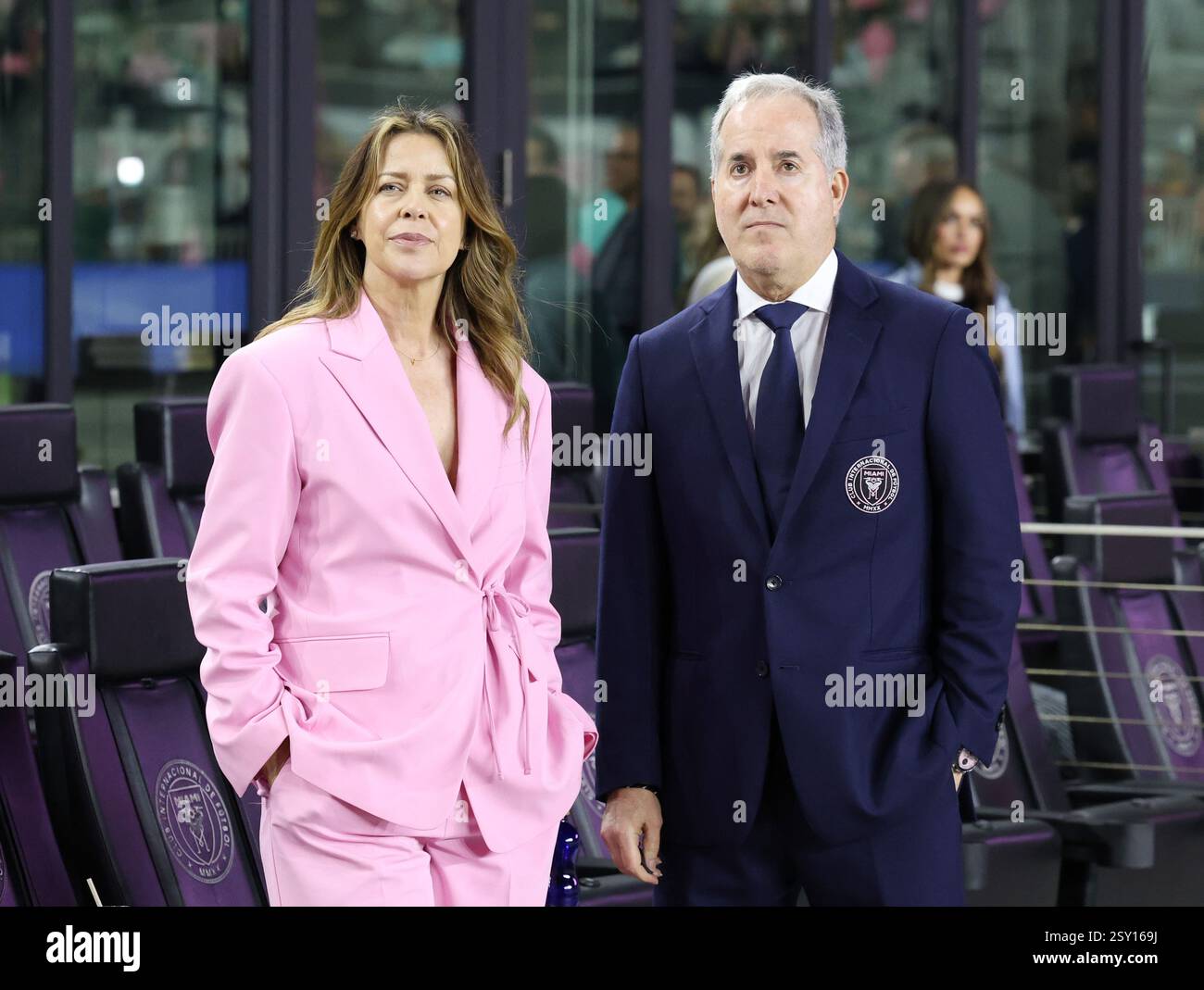 FORT LAUDERDALE, FLORIDA - FEBRUARY 25: Aleyda and Jorge Mas attend the ...