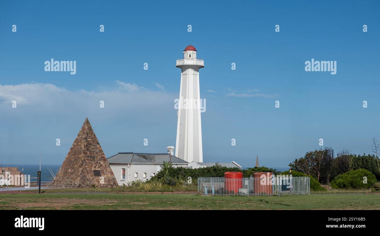 South Africa. Port Elizabeth Gqeberha. Donkin memorial pyramid and ...