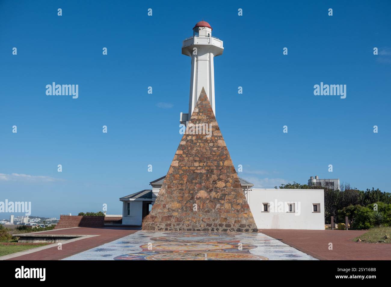 South Africa. Port Elizabeth Gqeberha. Donkin memorial pyramid and ...