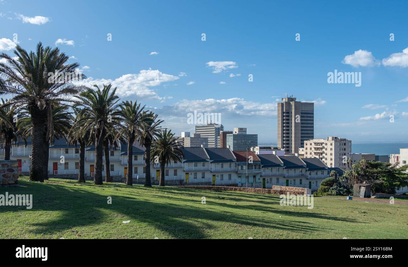 Port Elizabeth, Gqeberha South Africa. Donkin reserve. Modern high rise ...