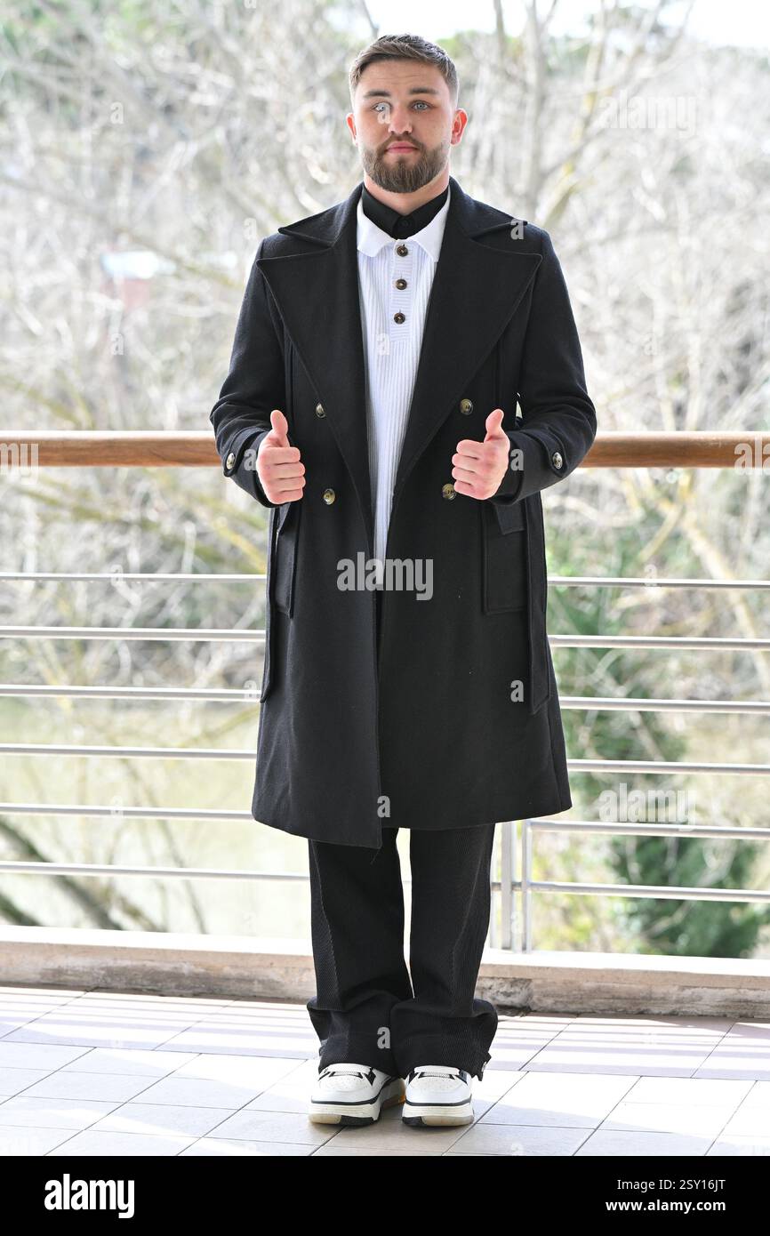 Artem during the Photocall Mare Fuori fifth season on February 26th, 2025 Credit: Massimo ...