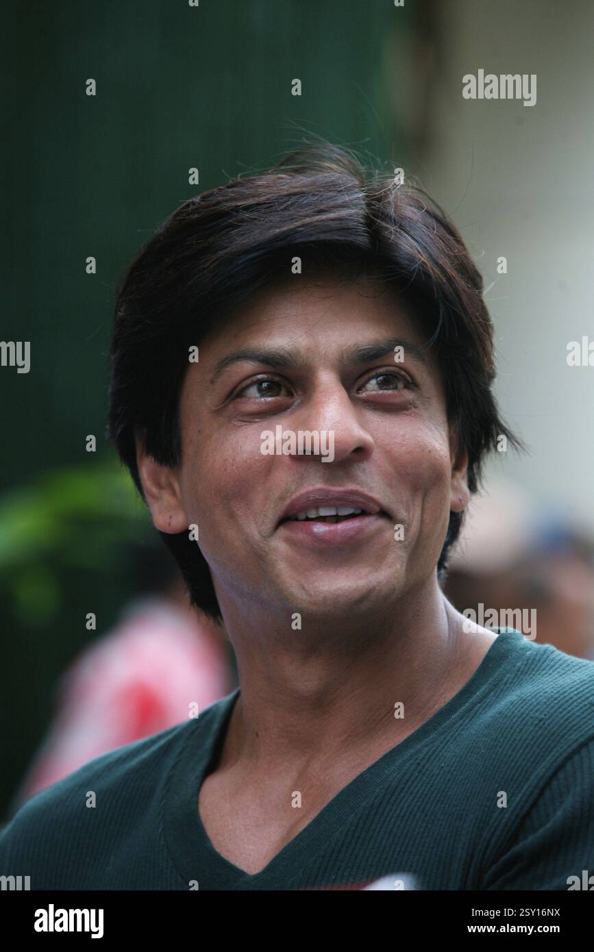 Shah Rukh Khan Indian Actor India Asia Stock Photo - Alamy