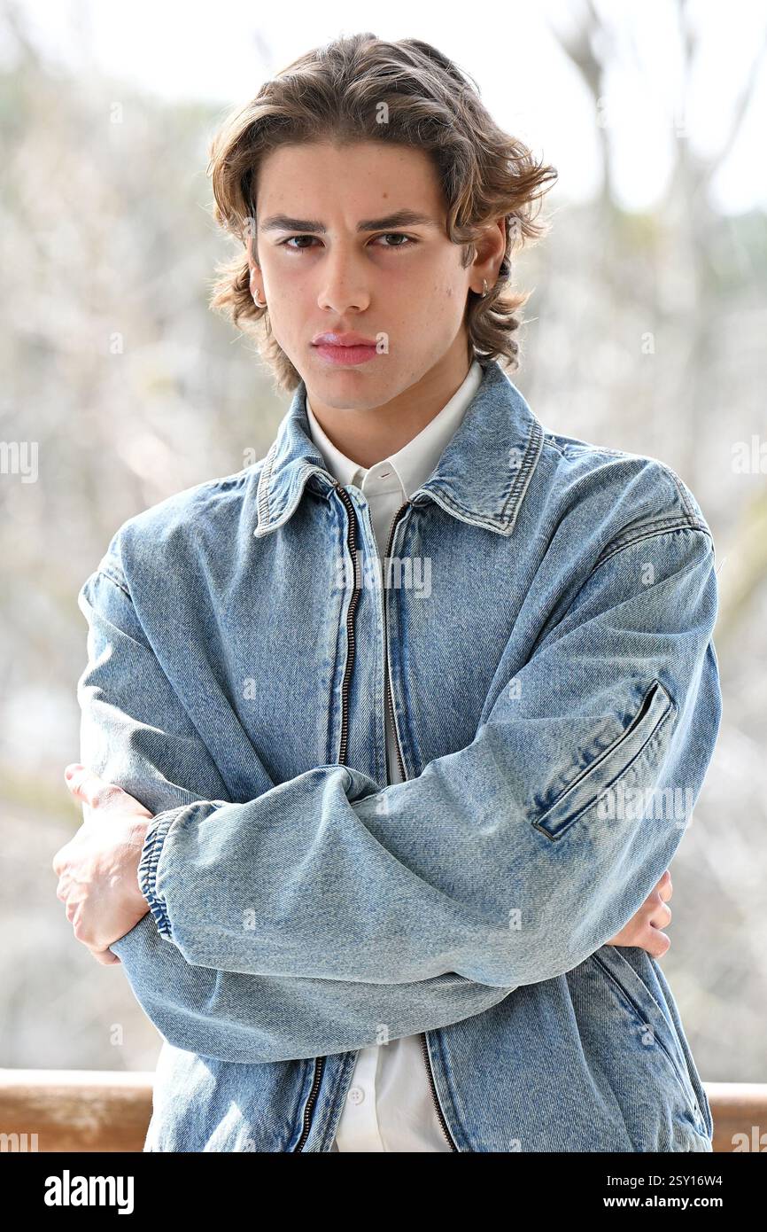 Roma, Lazio. 26th Feb, 2025. Manuele Velo during the Photocall Mare ...