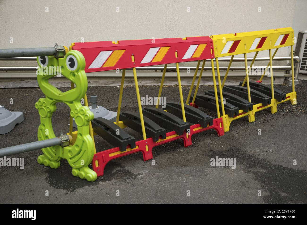 Colourful barriers hi-res stock photography and images - Alamy