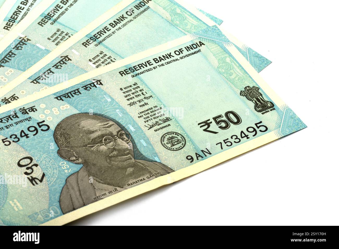 50 rupee note hi-res stock photography and images - Alamy