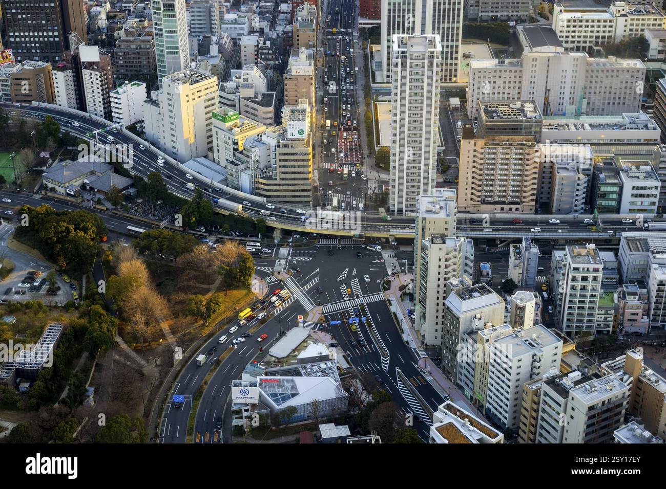 Aerial view of tokyo, japan Stock Photo - Alamy