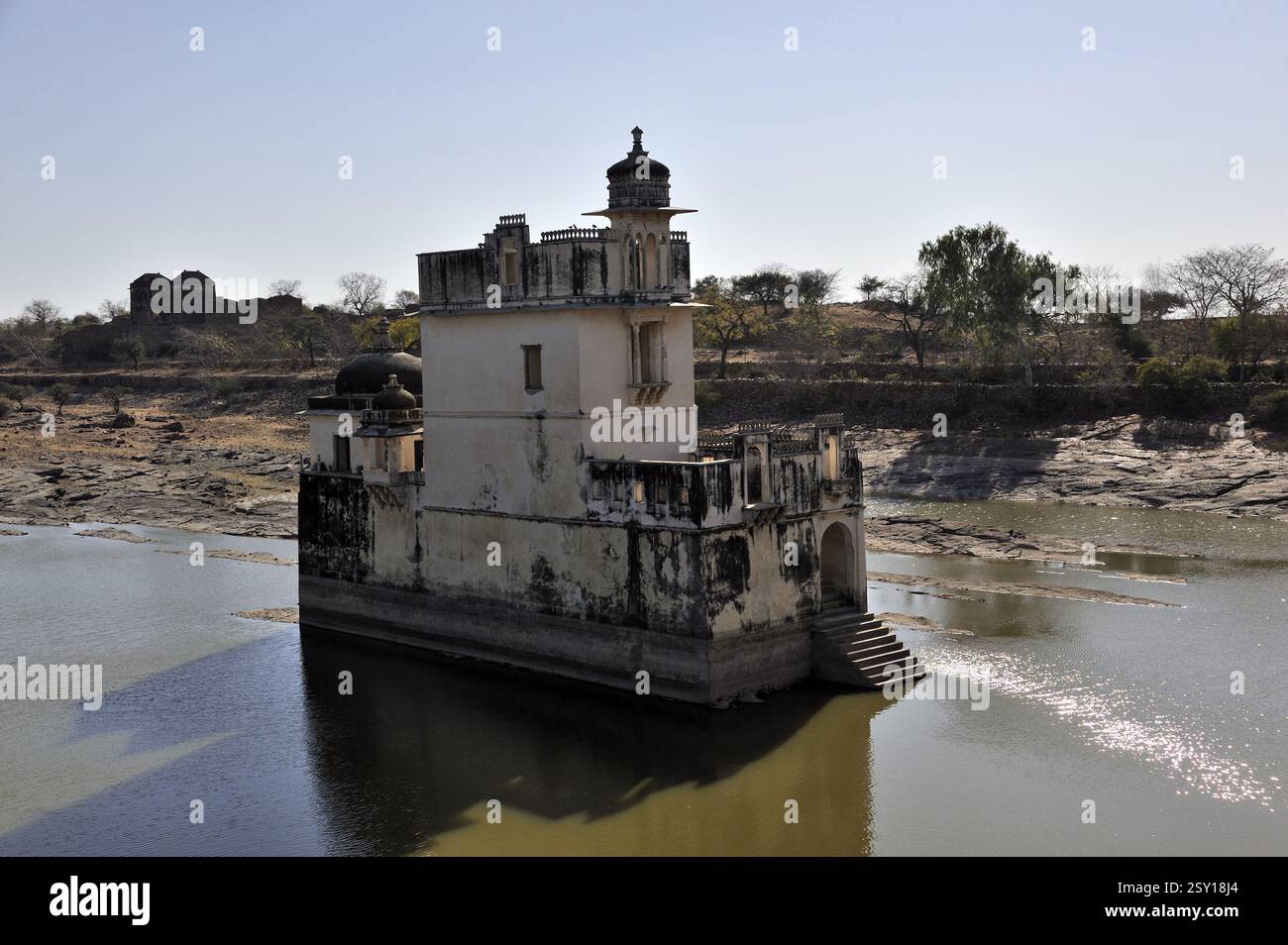 Padmini palace with lake chittorgarh rajasthan india Asia Stock Photo ...