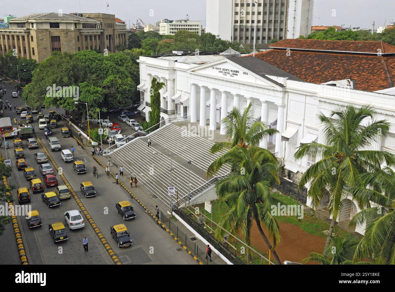 Town hall asiatic library Bombay Mumbai, Maharashtra, India, Asia Stock ...