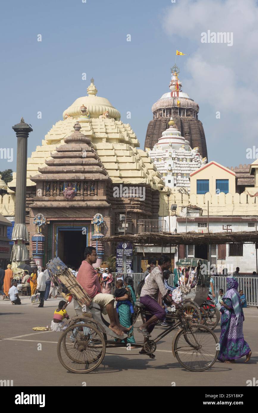 Jagannath temple complex, puri, orissa, india, asia Stock Photo - Alamy