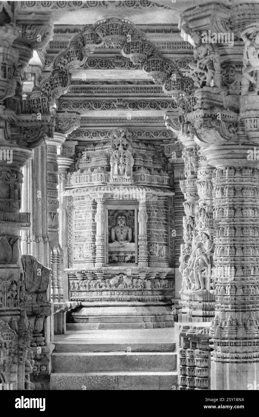 Palitana jain temple, gujarat, india, asia Stock Photo - Alamy