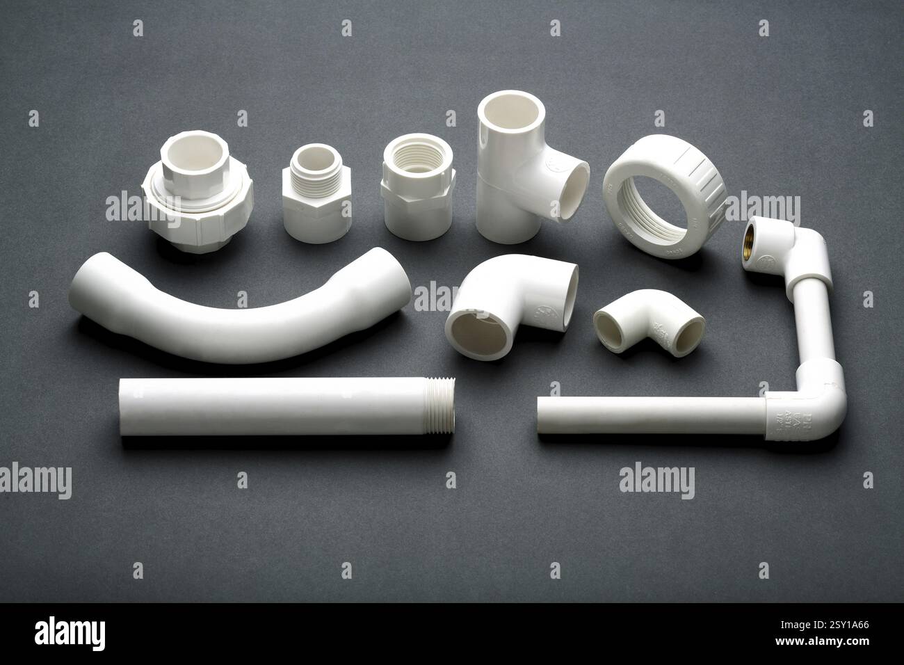 PVC Plumbing Pipes India Asia Stock Photo - Alamy