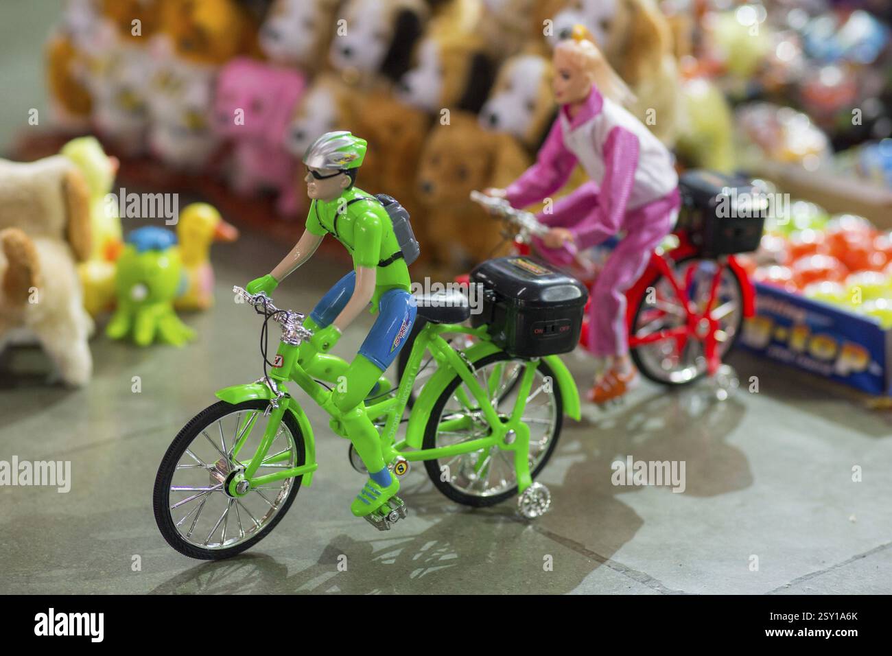 PVC Toys India Asia Stock Photo - Alamy