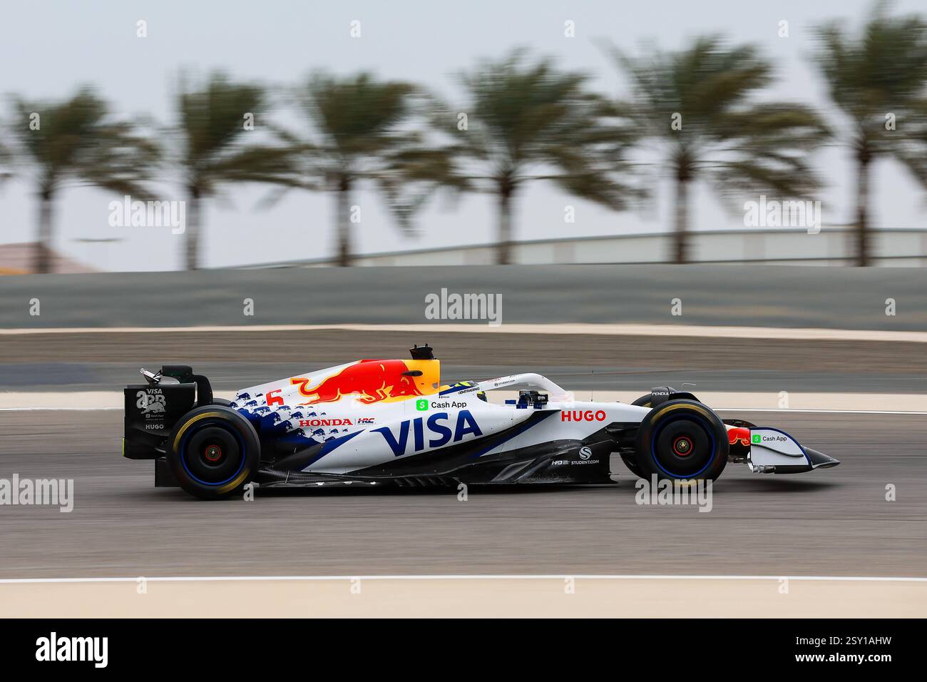 06 HADJAR Isack (fra), Visa Cash App RB F1 Team VCARB02 during the Formula 1 Aramco pre-season ...