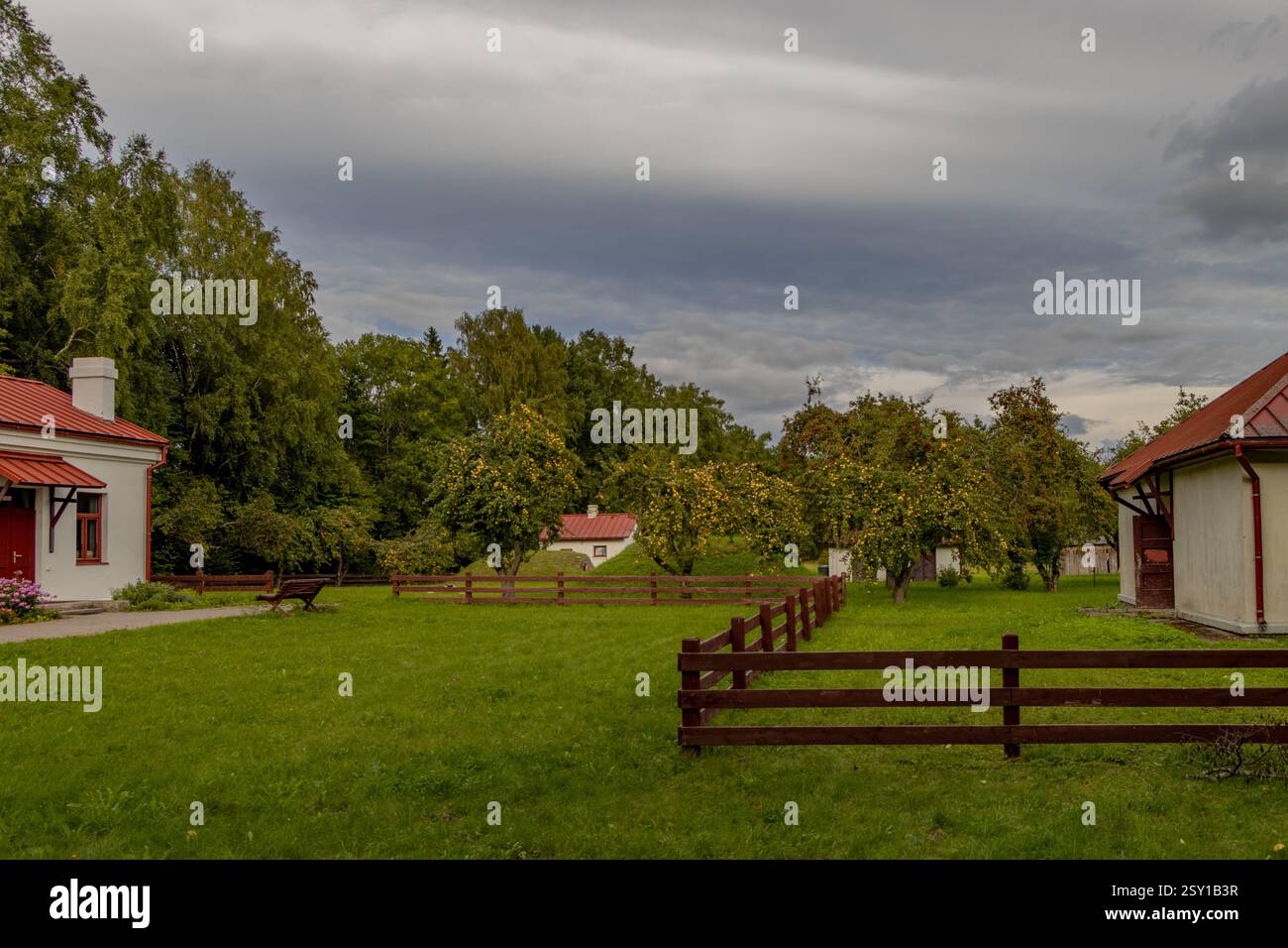 Slitere lighthouse. In the national park where the lighthouse is now ...